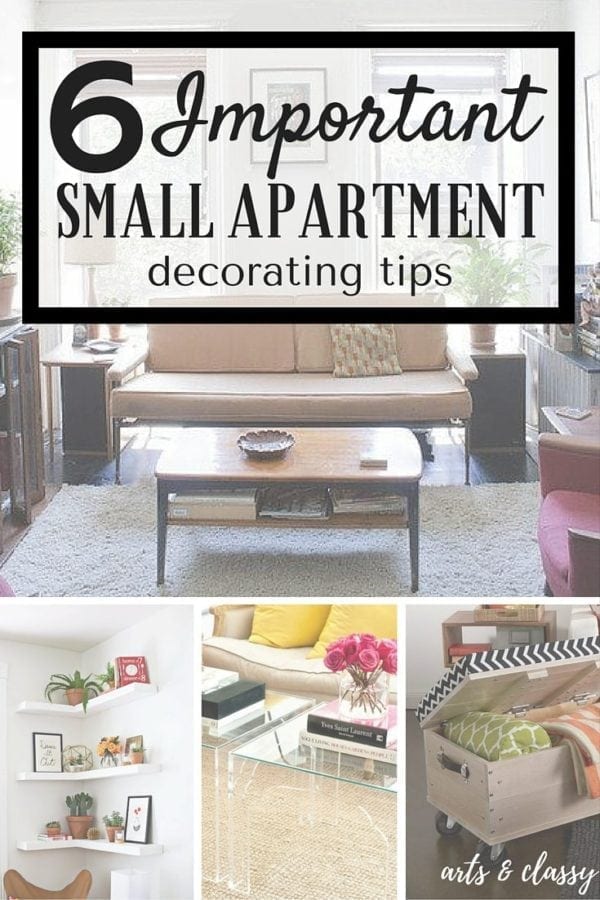 6 Important Small Apartment Decorating Tips – Arts and Classy