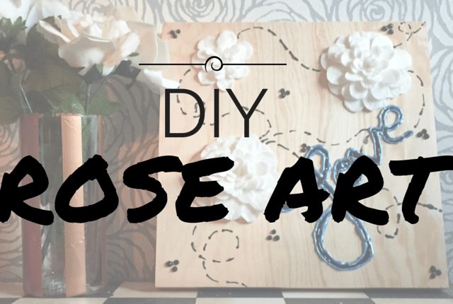 DIY : Hanging Art Rose Tutorial #RecycleYourPeriodPad | Arts and Classy