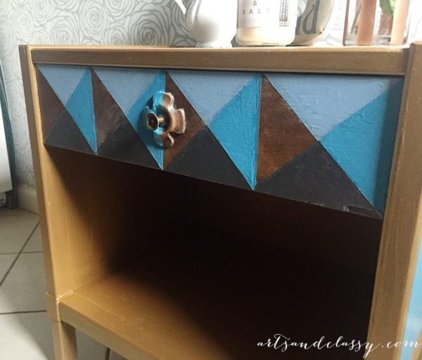 Mid Century Modern Table Makeover with Modern Masters – Arts and Classy