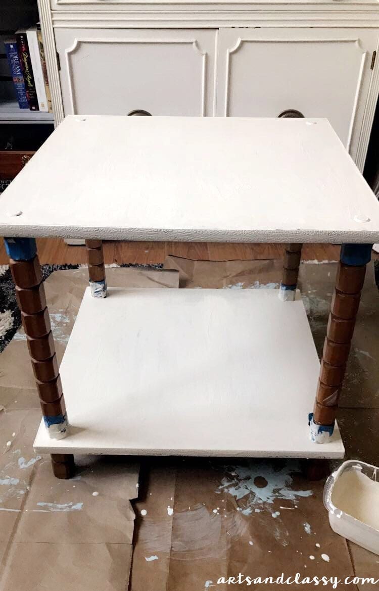 Chalk Paint Recipe for End Table Set Makeover – Arts and Classy