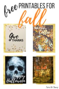 Grab Your Free Fall Printables – Arts and Classy