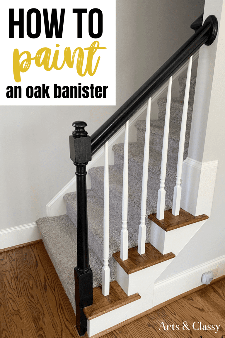 Incredible DIY Upgrade: How to Easily Paint Your Stair Railing and ...