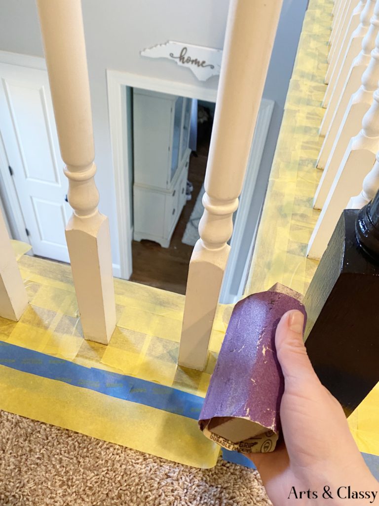 Incredible DIY Upgrade: How to Easily Paint Your Stair Railing and ...