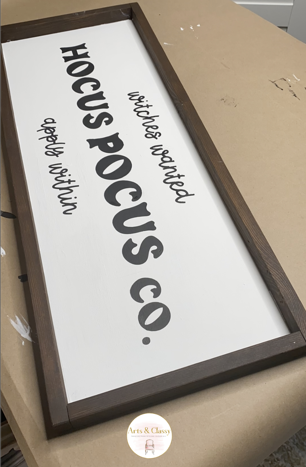 Crafting the Perfect Hocus Pocus Sign? Let's Make it Fun! – Arts and Classy
