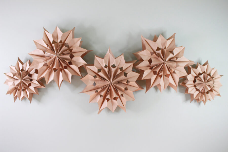 Step-by-Step Guide: Learn to Create Effortless DIY Paper Bag Snowflakes ...