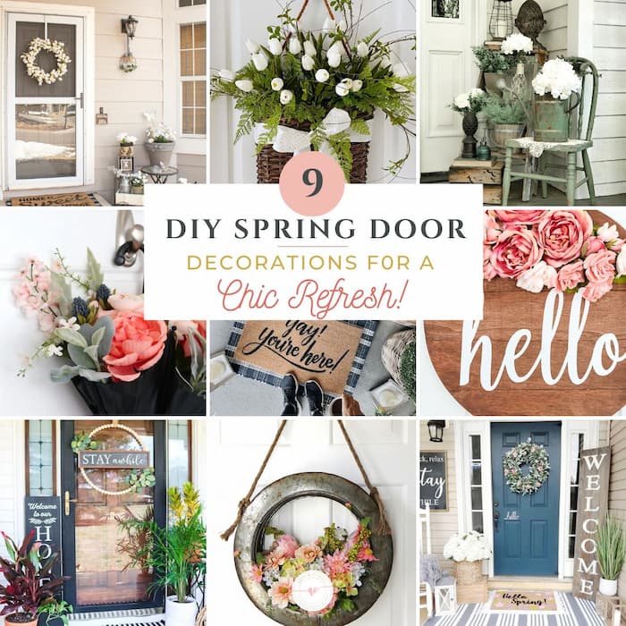 Do You Want a Fab Spring Refresh? 9 DIY Door Decor Projects Under ...